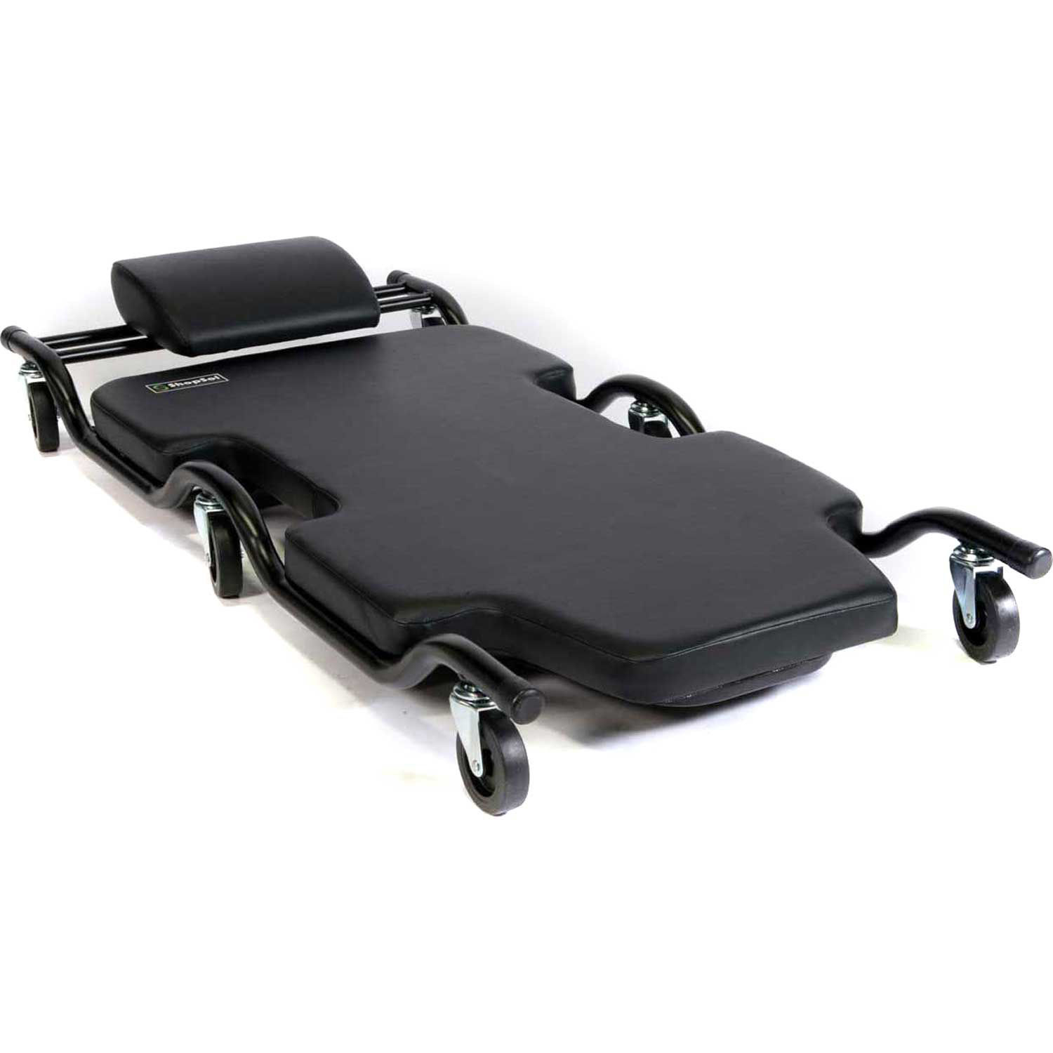 Heavy Duty Creeper 500 Lb. Cap., Black Steel/Vinyl, Black | eBay