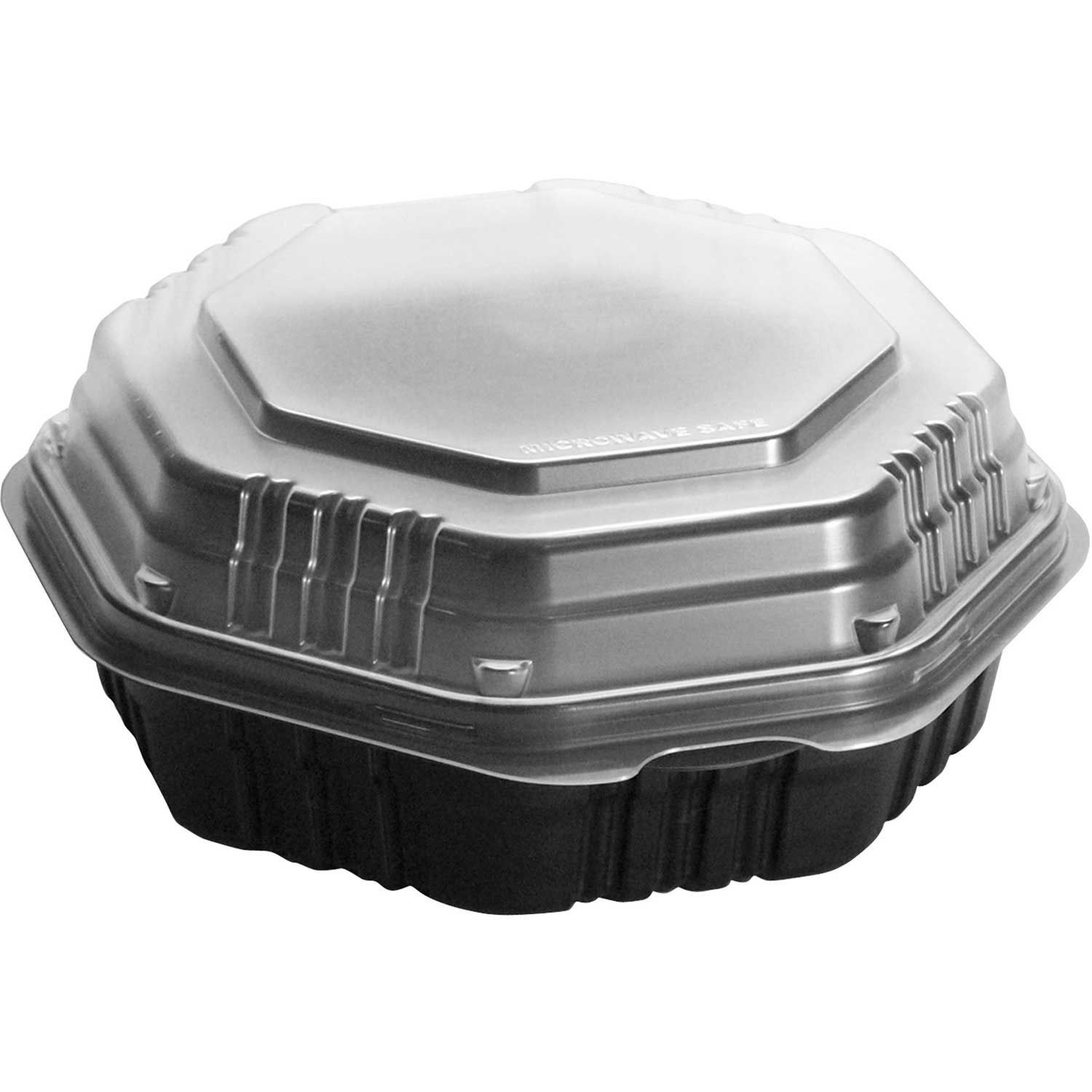 Double Hinged Lid Plastic Containers